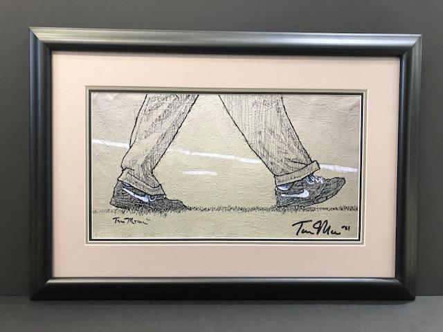 "Those Famous Cuffed Pants... Artist Tom Mosser | Old Main Frame Shop
